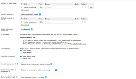 Cisco Meraki Social ID Developers