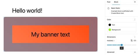 Adding Options To Custom Blocks With Block Supports Block Creator 02 Full Stack Digital