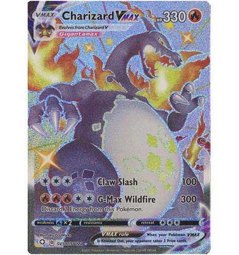 Pokemon Charizard Shiny Card