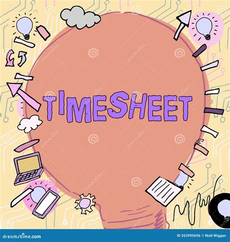 inspiration showing sign timesheet business approach graphical