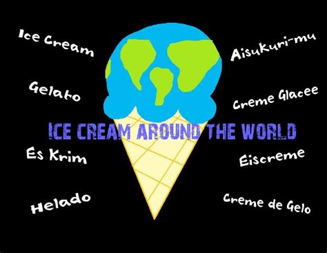 Ice Cream Around The World By StefzJez On DeviantArt