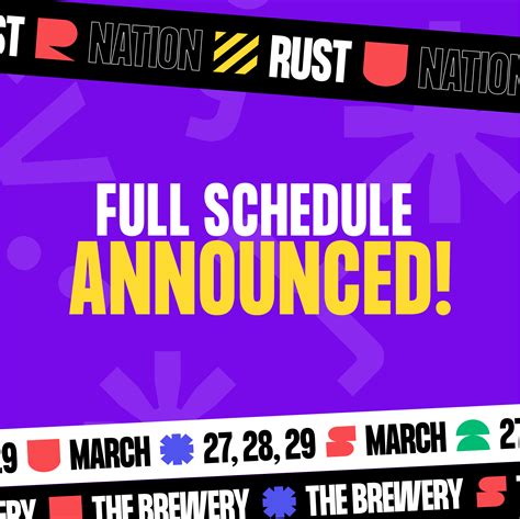 Rust Nation 2024 Full Speaker Roster And Schedule Announced R Rust