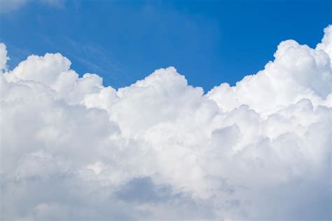 Premium Photo Lue Sky And Clouds With Space For Add Text Above