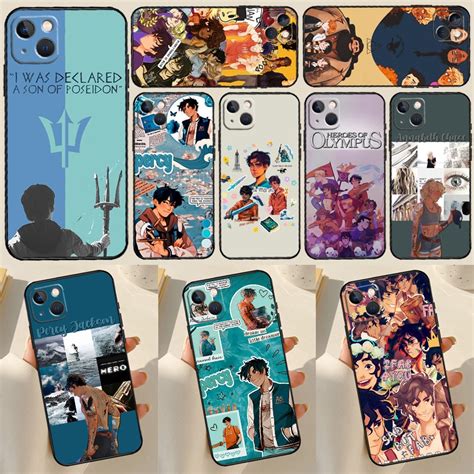 Cartoon Movie P Percy Jackson Case For Iphone 11 12 13 14 Pro Max Mini