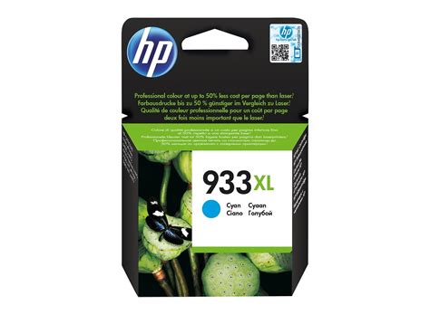 HP 933XL High Yield Cyan Original Ink Cartridge HP Store UK