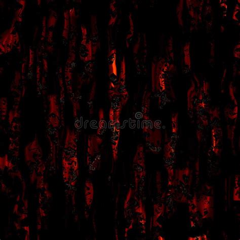 Festive Comic Book Bright Red Shiny Stars On Dark Background Stock