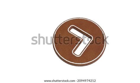 3d Rendering Gingerbread Cookie Shape Symbol Stock Illustration 2094974212 Shutterstock