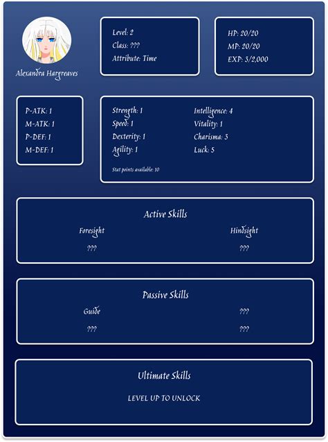 Chapter 5 Confirm Distribution Of Stat Points The Crystal Tower