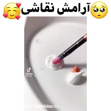 نقاشی با گواش ساده هنرمند باشی