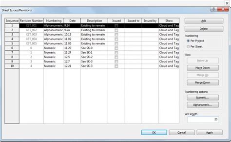 revision number column not showing in dialog box autodesk community