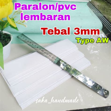 Paralon Pipe Pvc Sheet 3mm Thick Type Aw Shopee Malaysia