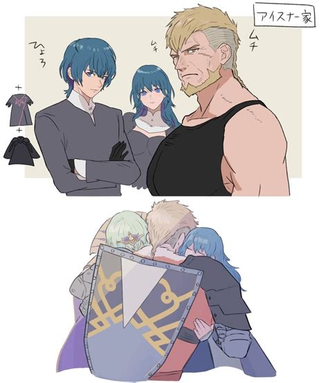 Byleth Byleth Byleth Enlightened Byleth And Jeralt Reus Eisner