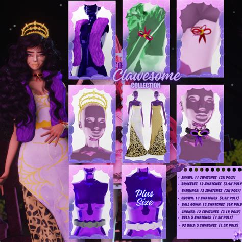 FatalRoseCreations Clawesome Collection The Sims 4 Create A Sim