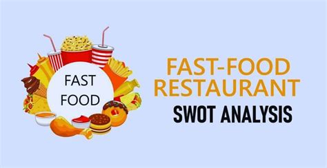 Swot Analysis Of Fast Food Industry Business Management And Marketing