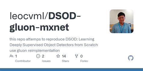 github leocvml dsod gluon mxnet this repo attemps to reproduce dsod
