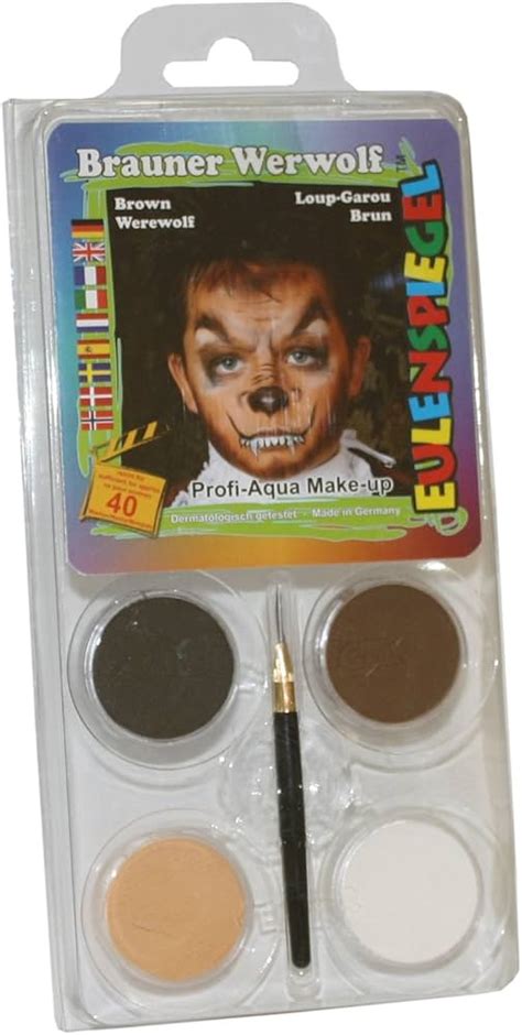 Maquillage De Loup Garou Pour Enfants