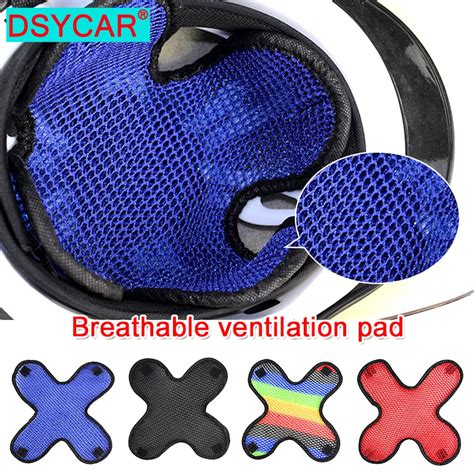 DSYCAR Motocicleta Capacete Honeycomb Mesh Pad Almofada De Seguran A