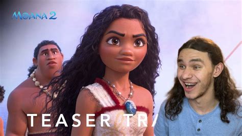 Jay Reacts Moana 2 Official Teaser Trailer It Looks Amazing Youtube