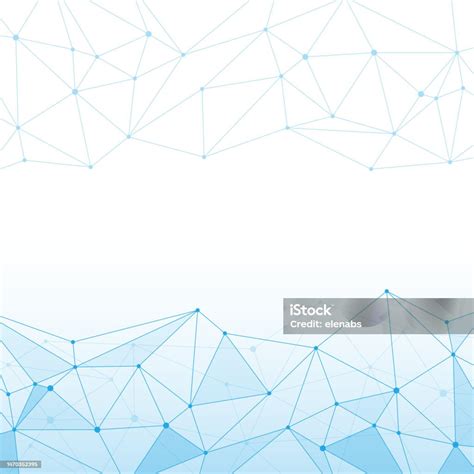 Triangle Mesh Background With Transparencies Stock Illustration