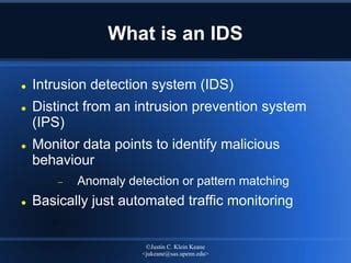 Using OSSEC Open Source Host Based IDS IPS PPT