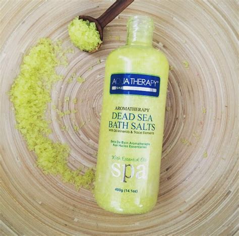 Aqua Therapy Dead Sea Bath Salt With Essential Oil Georgea 400g Mawjod