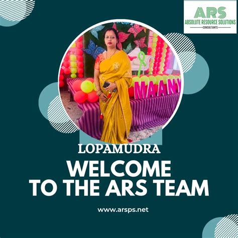 ars process solutions and consultants pvt ltd on linkedin newbeginnings newjoinee