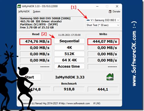 Measure Only Single Read Write Speeds On The Ssd