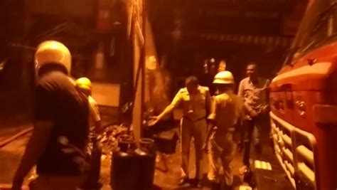 Massive Fire Breaks Out At An Eatery Near Koramangala In Bengaluru
