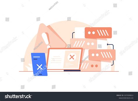 Internal Server Error Conceptcant Connect Server Stock Vector Royalty Free