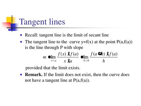 PPT Understanding Tangent Lines In Calculus PowerPoint Presentation ID 9574621