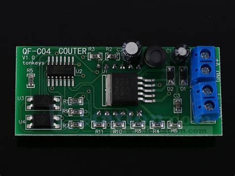 Dc 5v 12v 36v Trigger Counter Module 0 56 Inch 4 Bit Red Digital Tube