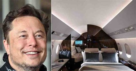 Inside Elon Musks First Ever Private Jet The 26 Million Dassault
