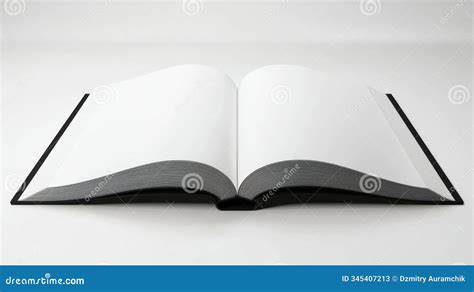 Detailed Mockup Of A Flipping Book With An Open View From The Side