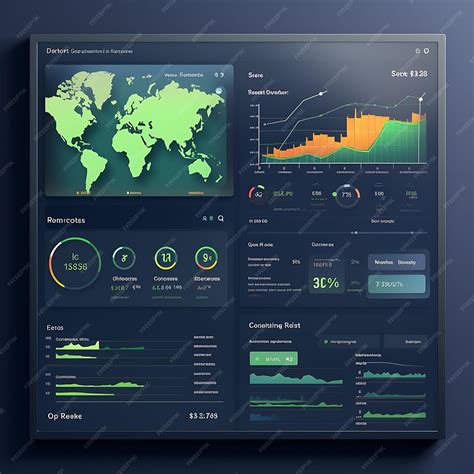 Premium Photo Web Dashboard Order Flow Analysis Dashboard With Order Flow Data And Liqui