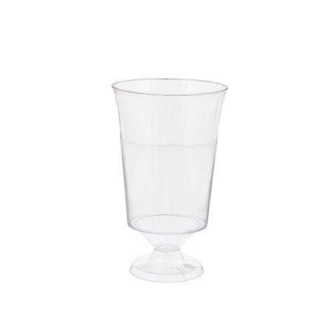 175ml Disposable Plastic Wine Glasses Fully Recyclable Catex Catering