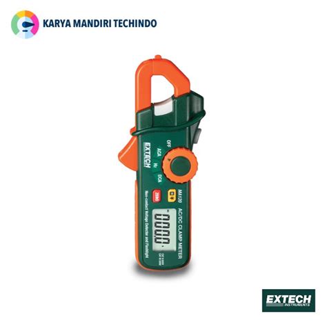 Extech Ma120 200a Acdc Mini Clamp Metervoltage Detector