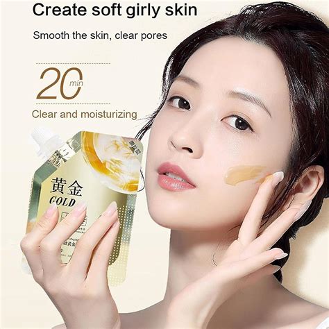 Masque doré au venin de serpent au rétinol masque facial rajeunissant