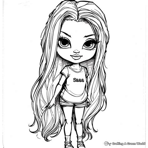 Bratz Coloring Pages Free And Printable