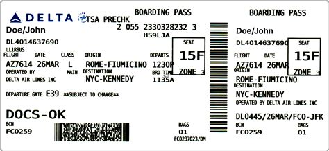 Delta Boarding Pass Redesign Future Explorer Michael Fu