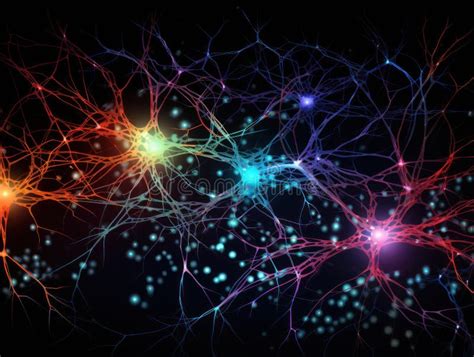 Neuron Neural Connection Visualization Of Transmission Of Nerve