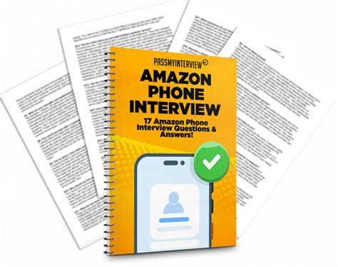 Amazon Phone Interview Interview Questions And Brilliant Answers