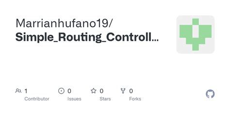 Github Marrianhufano19simpleroutingcontroller