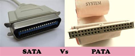 Difference Between SATA And PATA With Comparison Chart Tech Differences