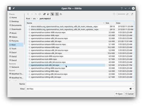 How To Edit Repository File To Use A Specific Or Mirror Resources OpenMandriva Forum