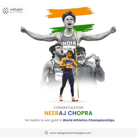 Congratulation Neeraj Chopra World Athletics Chopra Hd Wallpapers