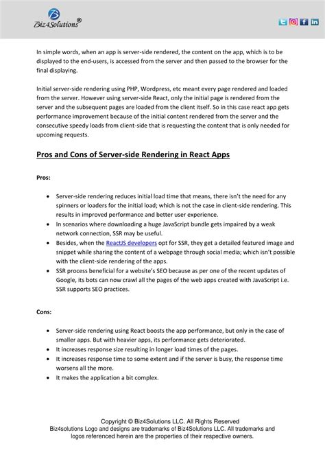 Ppt How To Render Your React App On The Server Side To Improve App Performance Powerpoint