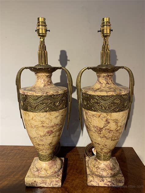 Antiques Atlas Pair Of Art Deco Table Lamps