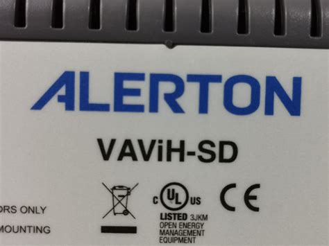 Alerton Vavih Sd Vav Controller With Actuator Bacnet 50027209 001 Rev