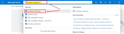 Deploy A Container Instance In Azure Using The Azure Portal