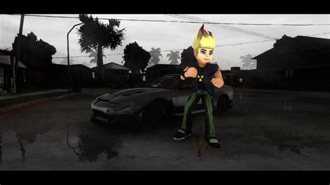 Gta San Andreas Johnny Test Skin From Cartoon Network Universe